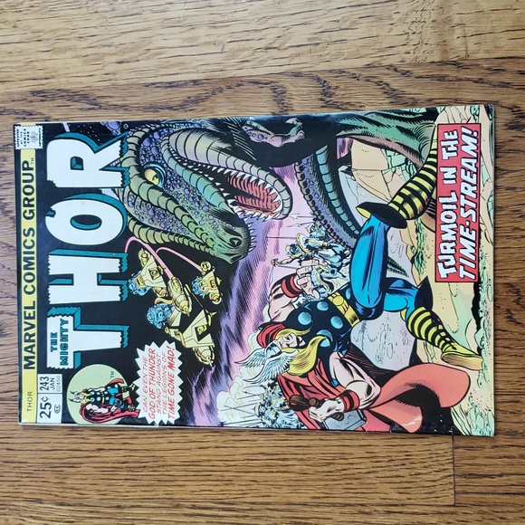 Marvel | Other | Vintage 7s The Mighty Thor Vol No 243 Marvel Comics ...
